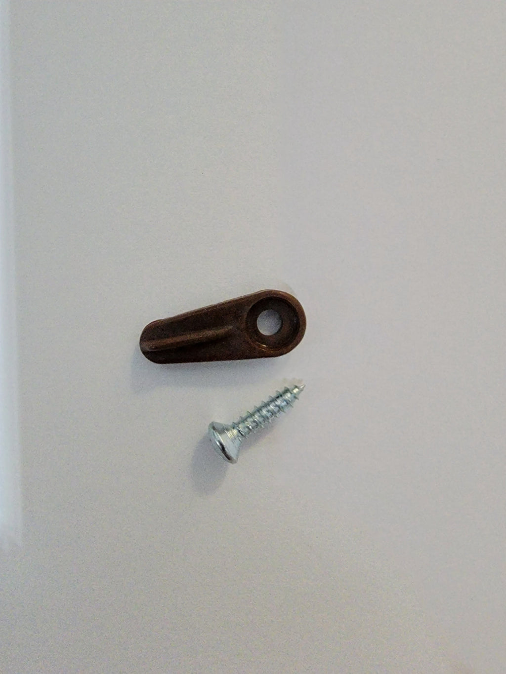 Dark Brown Plastic Storm Window Clip with Screw – Star Supply USA