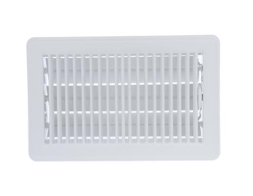 6 X 10 White Floor Register – Star Supply USA
