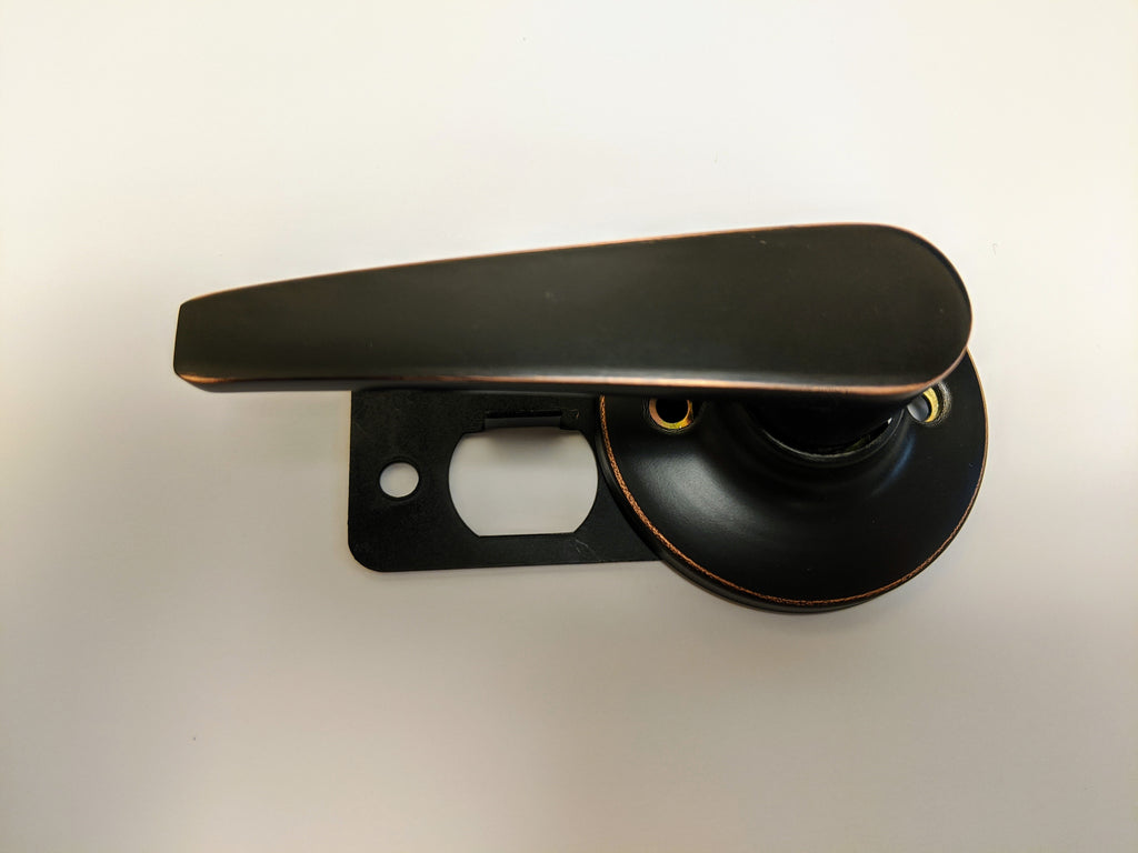 Wesco Oil Rubbed Bronze Passage Lever Handle Lockset – Star Supply USA