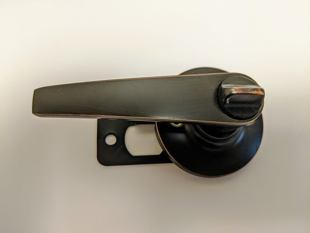 Wesco Oil-Rubbed Bronze Privacy Lever Handle Lockset – Star Supply USA